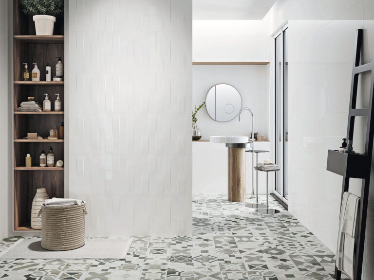 Rev Blanco Brillo Rect 40X120 » Made In Italy